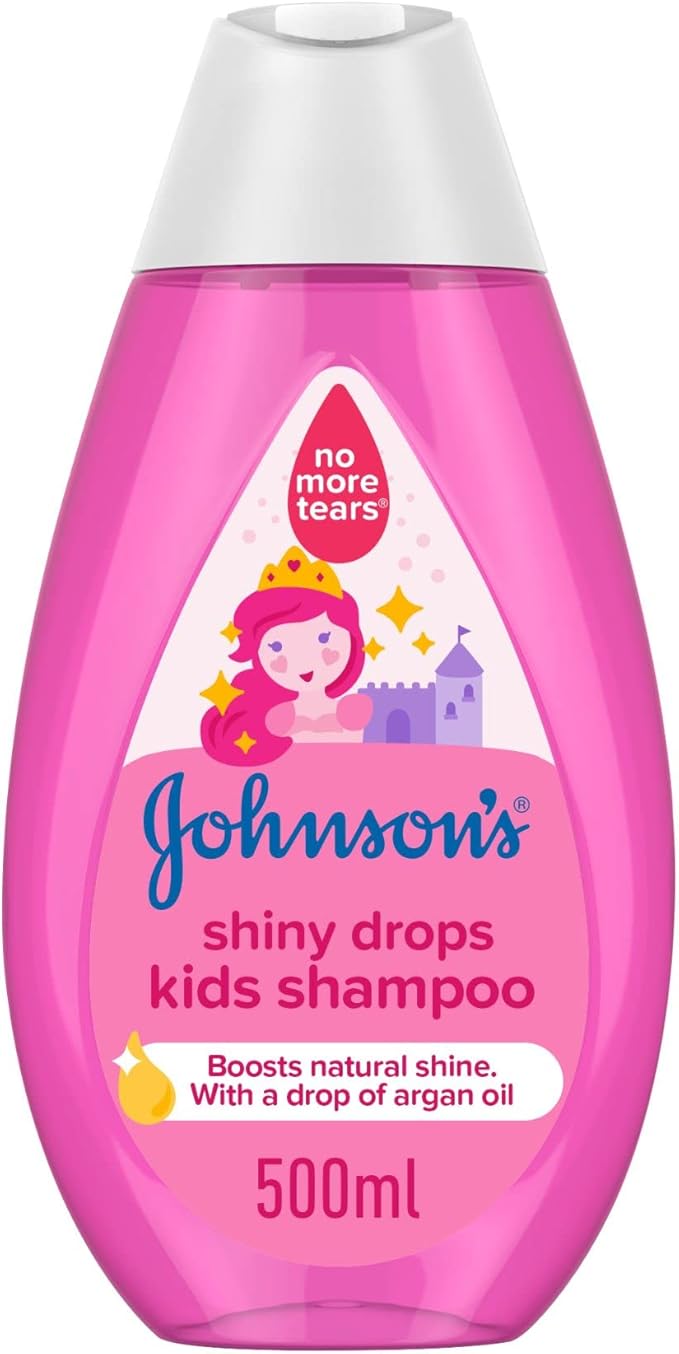 Johnson's Kids Shampoo - Shiny Drops, 500ml – Mumezshop