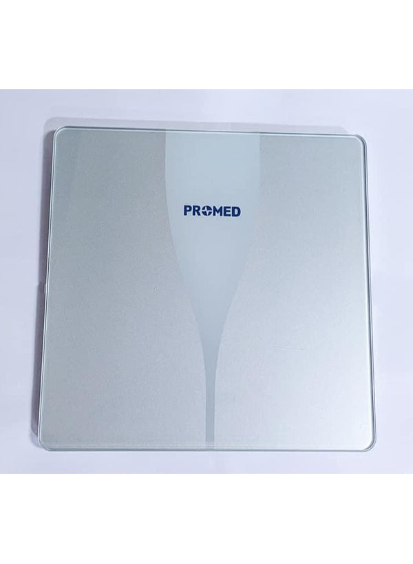 Promed Electronic personal scale - 180 kg (Silver) – Mumezshop