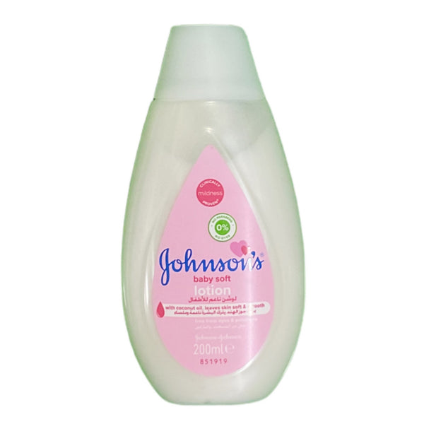 Johnson's Baby Soft Lotion, 200ml – Mumezshop